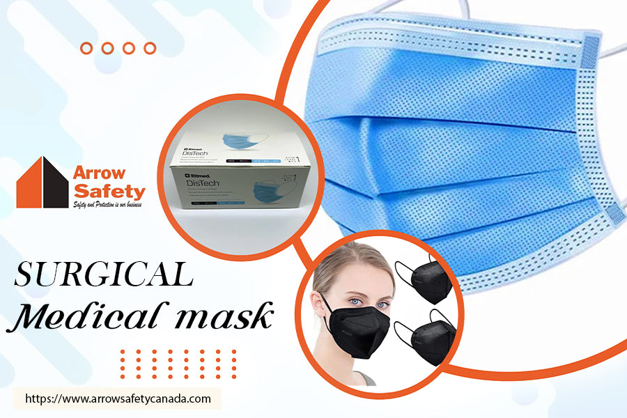 Buy Surgical Medical Mask for Sale – Arrow Safety Canada