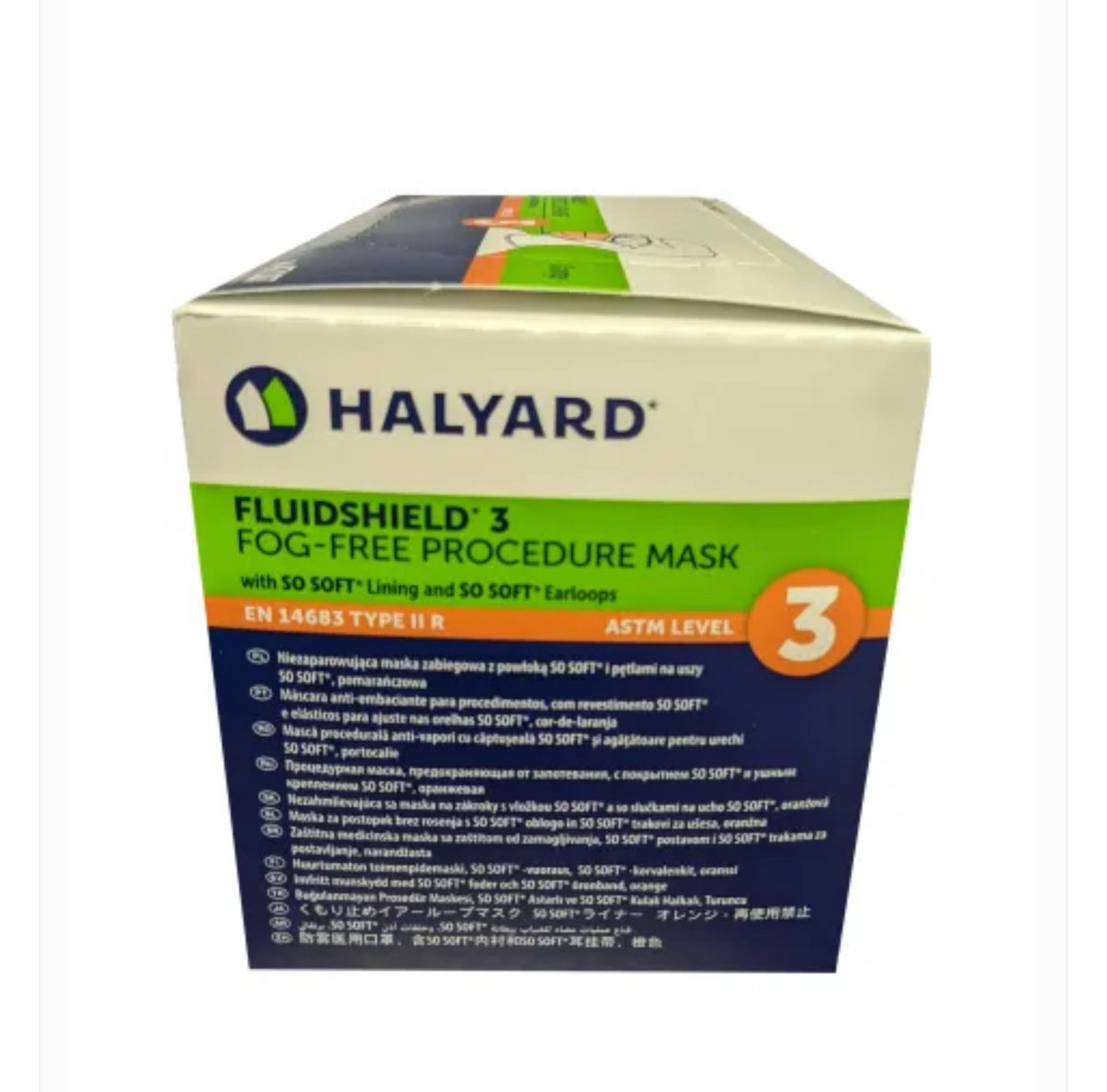 Halyard Fluidshield®Level3 Fog Free Mask – Arrow Safety Canada